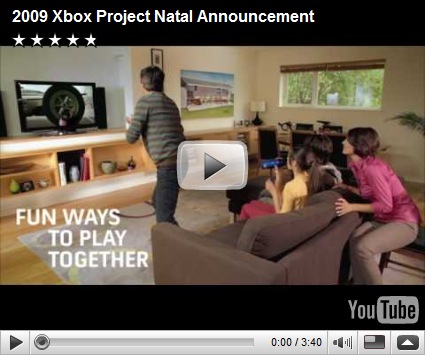 Nibble of Thoughts: XBOX: Project Natal